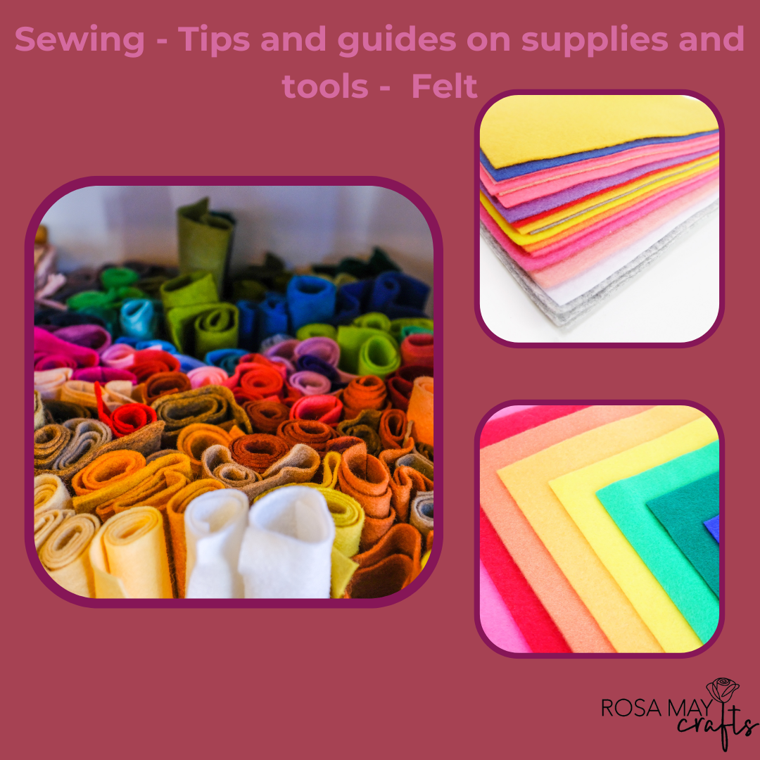 All about Felt - Rosa May Crafts