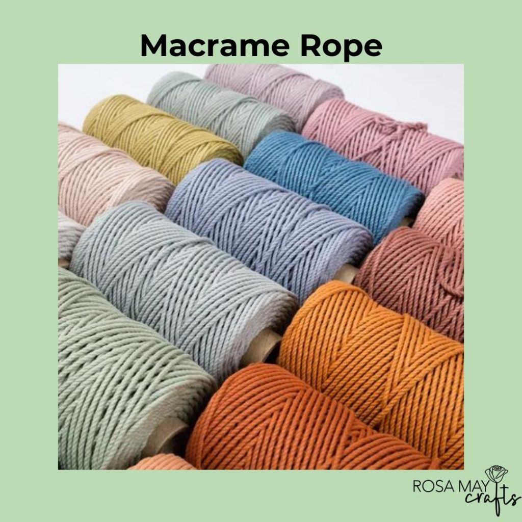 Basic Guidelines on Using Macrame Rope - Rosa May Crafts